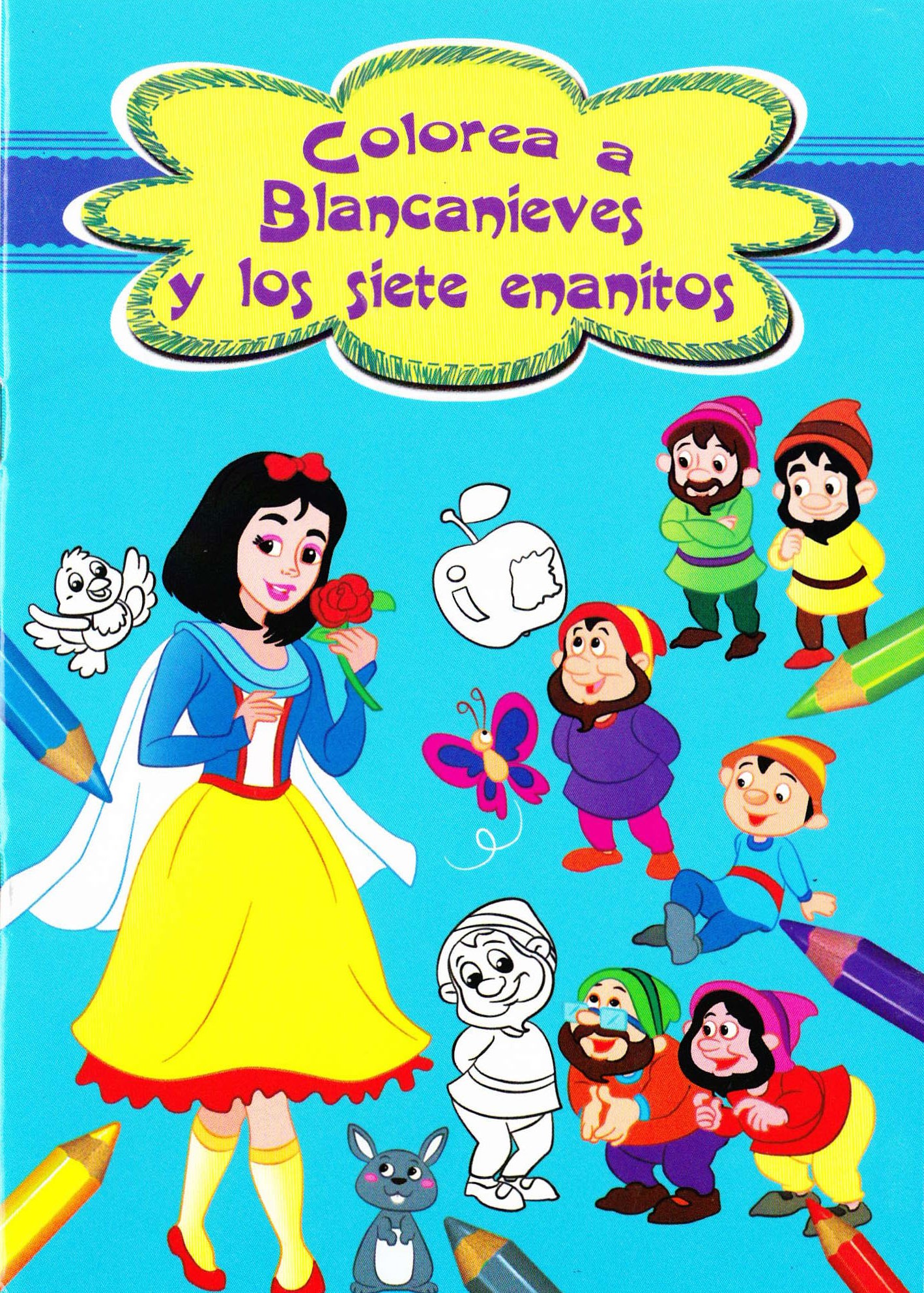 BLISTER 4 CUENTOS CLASICOS COLOREAR - Comics y Cuentos Asturias s.l.