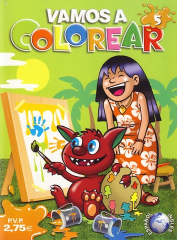 VAMOS A COLOREAR - Comics y Cuentos Asturias s.l.